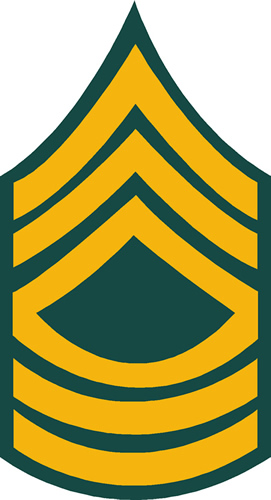 ARMY MASTER SERGEANT RANK