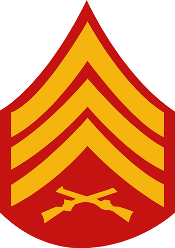 USMC Sergeant Major Rank Insignia